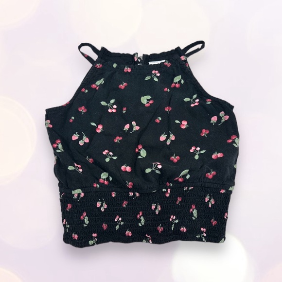 abercrombie kids | Shirts & Tops | Abercrombie Kids Cherry Printed Tank ...